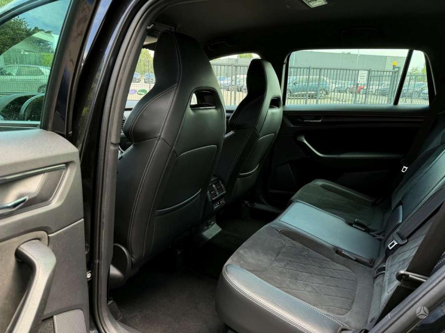 Melns Skoda Kodiaq 2023 Kauņa, ar dzinēja tilpumu 1.50 L un nobraukumu 198 tūkst. km par 25500 €, foto 20 vietnē AUTOMOTO.COM.LV