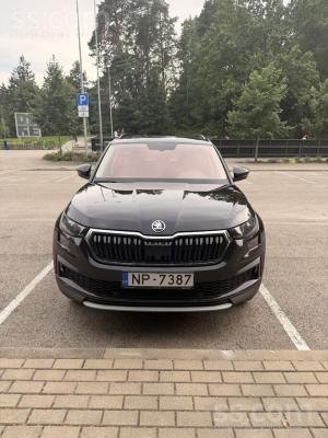 Черный Шкода Kodiaq 2023 в Огре, объемом двигателя 1.50 л и пробегом 85 тыс. км за 27590 €, фото 4 на AUTOMOTO.COM.LV