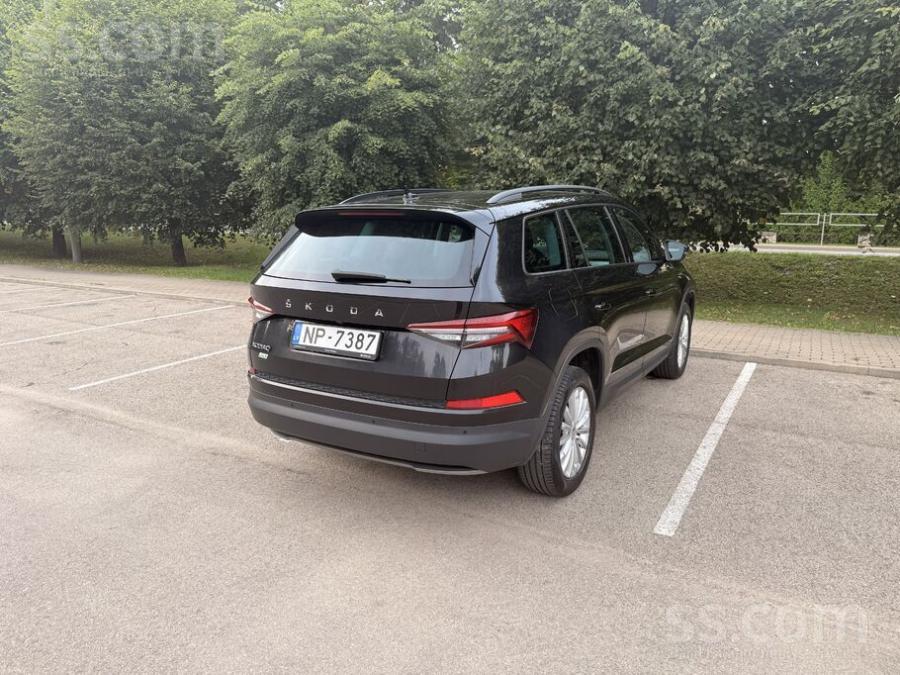Черный Шкода Kodiaq 2023 в Огре, объемом двигателя 1.50 л и пробегом 85 тыс. км за 27590 €, фото 8 на AUTOMOTO.COM.LV