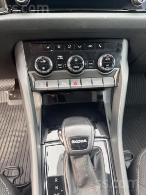 Черный Шкода Kodiaq 2023 в Огре, объемом двигателя 1.50 л и пробегом 85 тыс. км за 27590 €, фото 12 на AUTOMOTO.COM.LV