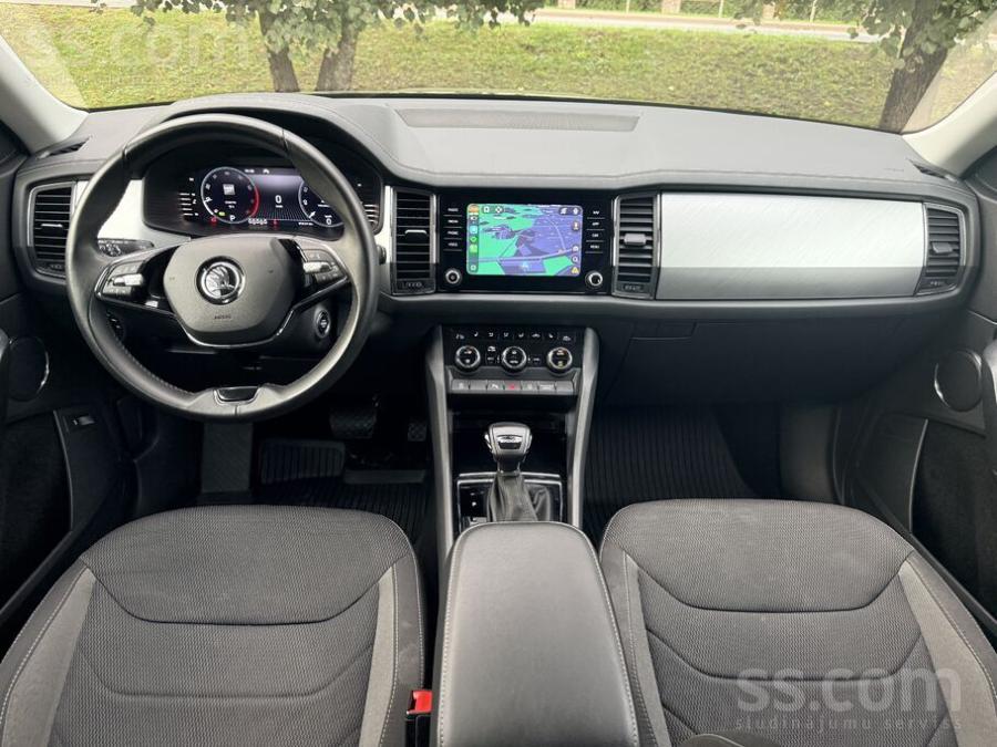 Черный Шкода Kodiaq 2023 в Огре, объемом двигателя 1.50 л и пробегом 85 тыс. км за 27590 €, фото 19 на AUTOMOTO.COM.LV