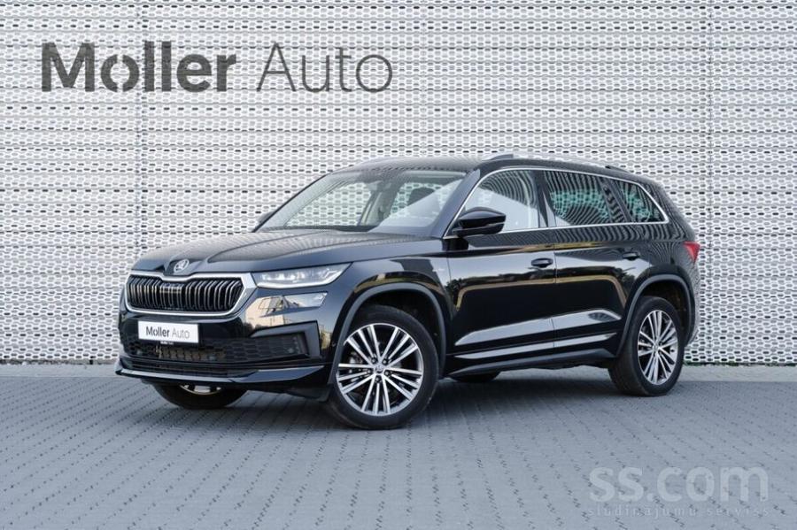 Черный Шкода Kodiaq 2023 в Рига, объемом двигателя 2.00 л и пробегом 94 тыс. км за 33800 €, фото 1 на AUTOMOTO.COM.LV