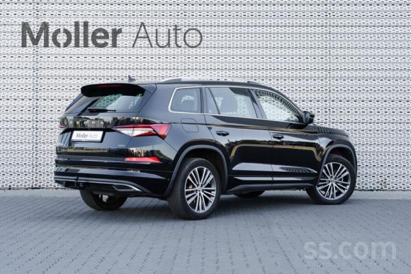 Melns Skoda Kodiaq 2023 Rīga, ar dzinēja tilpumu 2.00 L un nobraukumu 94 tūkst. km par 33800 €, foto 4 vietnē AUTOMOTO.COM.LV