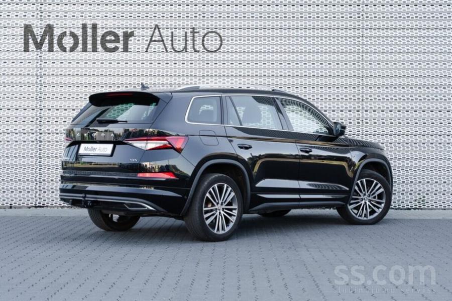 Черный Шкода Kodiaq 2023 в Рига, объемом двигателя 2.00 л и пробегом 94 тыс. км за 33800 €, фото 5 на AUTOMOTO.COM.LV