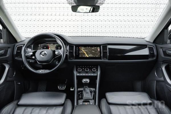 Melns Skoda Kodiaq 2023 Rīga, ar dzinēja tilpumu 2.00 L un nobraukumu 94 tūkst. km par 33800 €, foto 6 vietnē AUTOMOTO.COM.LV