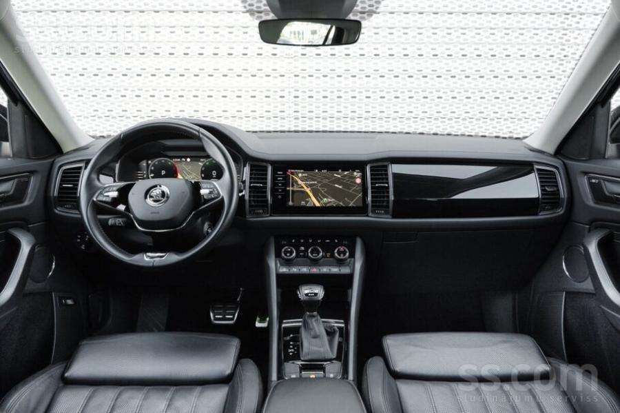 Черный Шкода Kodiaq 2023 в Рига, объемом двигателя 2.00 л и пробегом 94 тыс. км за 33800 €, фото 7 на AUTOMOTO.COM.LV
