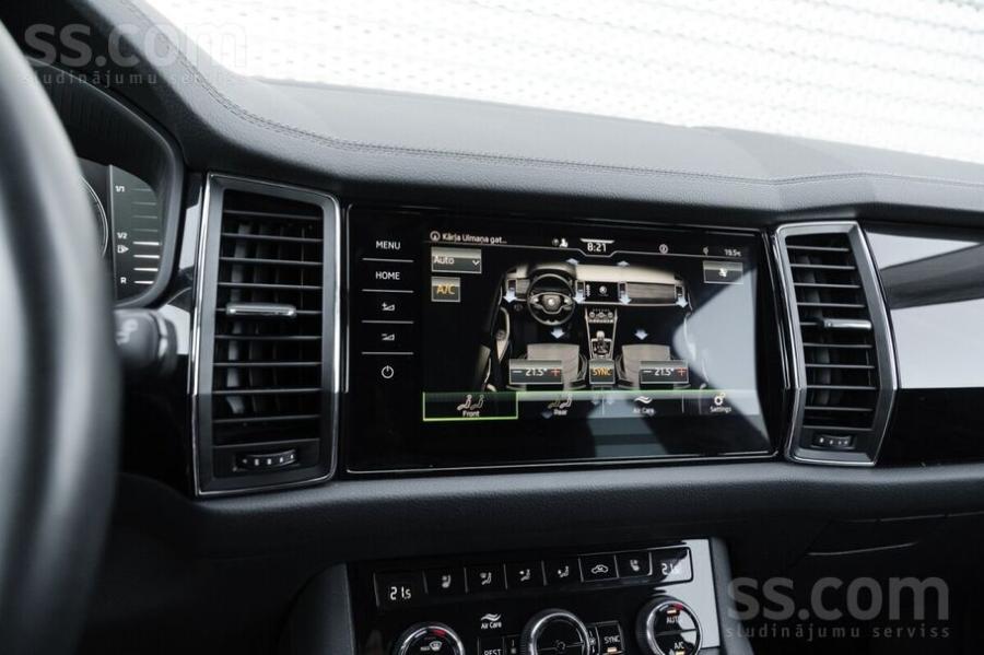 Черный Шкода Kodiaq 2023 в Рига, объемом двигателя 2.00 л и пробегом 94 тыс. км за 33800 €, фото 25 на AUTOMOTO.COM.LV