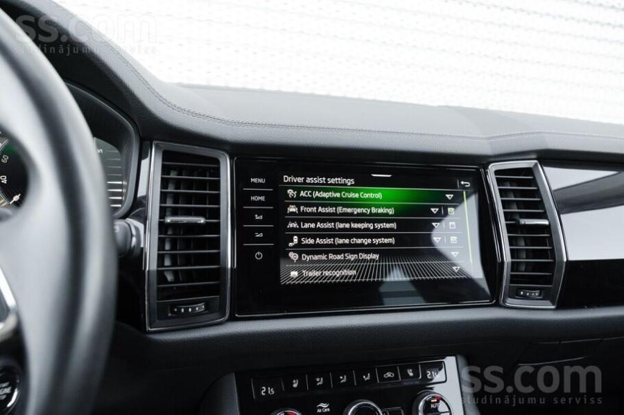 Черный Шкода Kodiaq 2023 в Рига, объемом двигателя 2.00 л и пробегом 94 тыс. км за 33800 €, фото 29 на AUTOMOTO.COM.LV