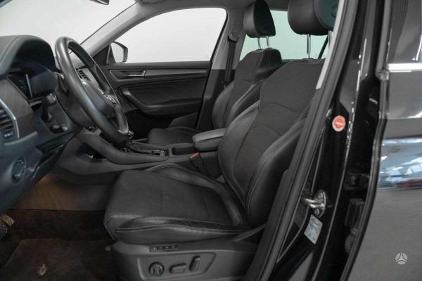 Black Skoda Kodiaq 2023 in Vilnius, with an engine capacity of 2.00 L and mileage of 118 thousand km for 29350 €, photo 7 on AUTOMOTO.COM.LV