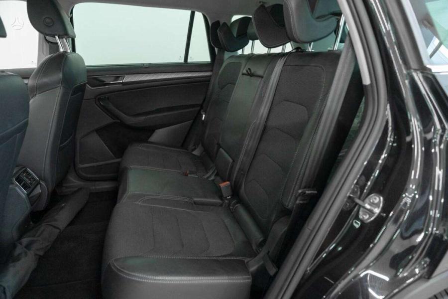 Черный Шкода Kodiaq 2023 в Вильнюс, объемом двигателя 2.00 л и пробегом 118 тыс. км за 29350 €, фото 18 на AUTOMOTO.COM.LV