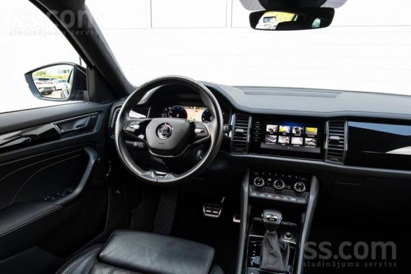 Melns Skoda Kodiaq 2023 Rīga, ar dzinēja tilpumu 2.00 L un nobraukumu 132 tūkst. km par 32950 €, foto 10 vietnē AUTOMOTO.COM.LV