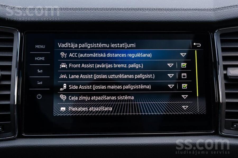 Melns Skoda Kodiaq 2023 Rīga, ar dzinēja tilpumu 2.00 L un nobraukumu 132 tūkst. km par 32950 €, foto 13 vietnē AUTOMOTO.COM.LV