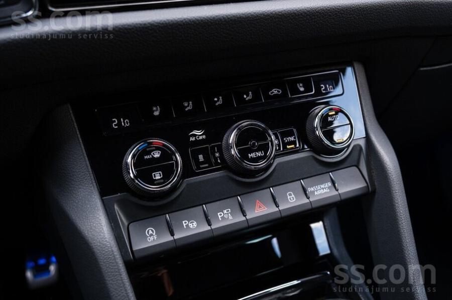 Melns Skoda Kodiaq 2023 Rīga, ar dzinēja tilpumu 2.00 L un nobraukumu 132 tūkst. km par 32950 €, foto 17 vietnē AUTOMOTO.COM.LV