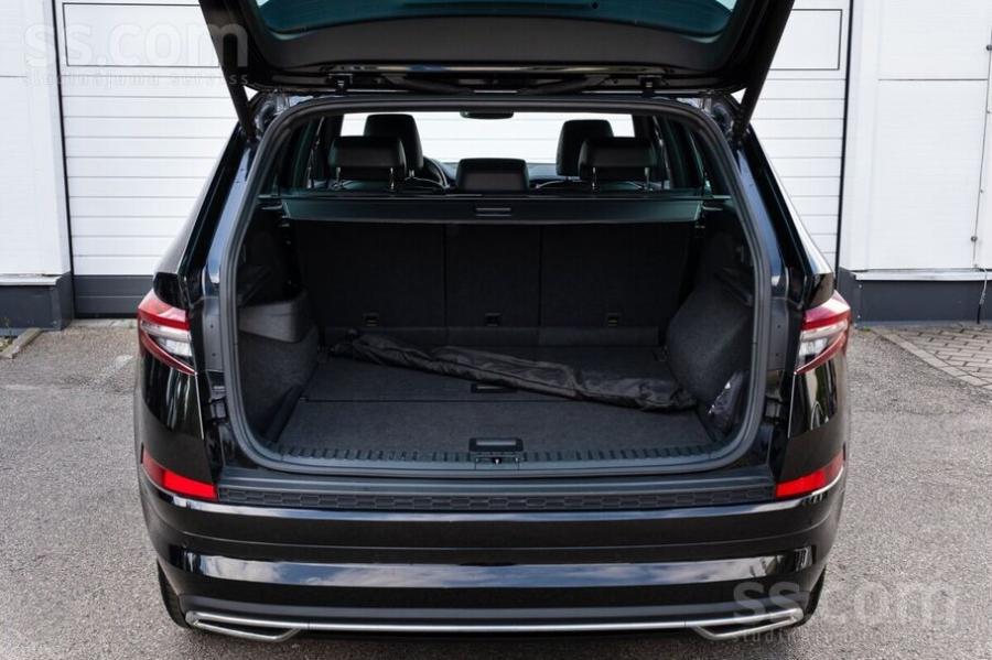 Melns Skoda Kodiaq 2023 Rīga, ar dzinēja tilpumu 2.00 L un nobraukumu 132 tūkst. km par 32950 €, foto 21 vietnē AUTOMOTO.COM.LV