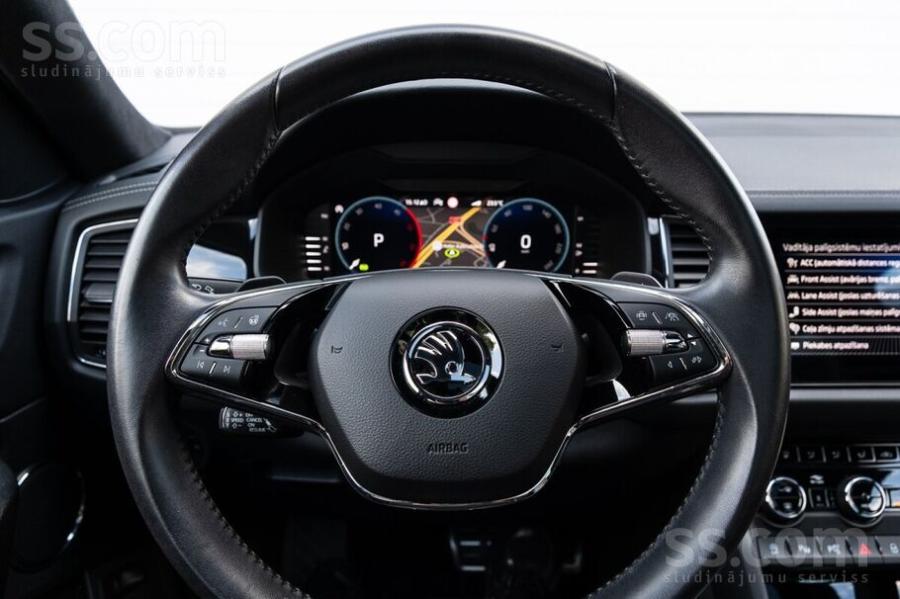 Melns Skoda Kodiaq 2023 Rīga, ar dzinēja tilpumu 2.00 L un nobraukumu 132 tūkst. km par 32950 €, foto 31 vietnē AUTOMOTO.COM.LV