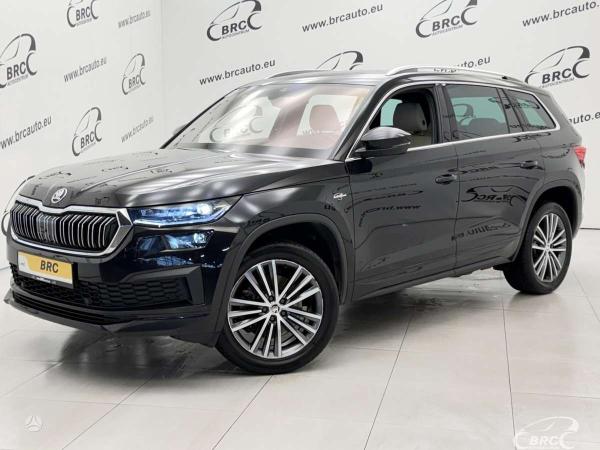 Черный Шкода Kodiaq 2023 в Вильнюс, объемом двигателя 1.98 л и пробегом 86 тыс. км за 32500 €, фото 1 на AUTOMOTO.COM.LV