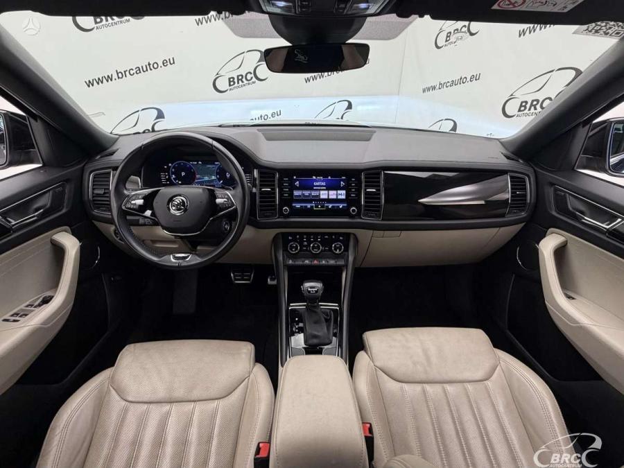 Melns Skoda Kodiaq 2023 Viļņa, ar dzinēja tilpumu 1.98 L un nobraukumu 86 tūkst. km par 32500 €, foto 5 vietnē AUTOMOTO.COM.LV