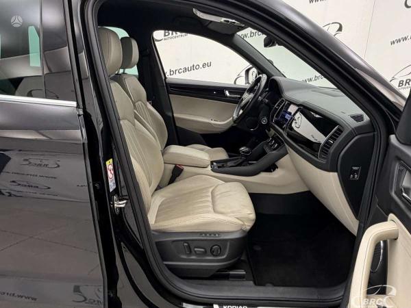 Черный Шкода Kodiaq 2023 в Вильнюс, объемом двигателя 1.98 л и пробегом 86 тыс. км за 32500 €, фото 5 на AUTOMOTO.COM.LV