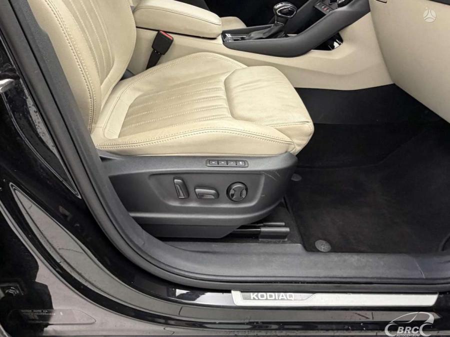 Melns Skoda Kodiaq 2023 Viļņa, ar dzinēja tilpumu 1.98 L un nobraukumu 86 tūkst. km par 32500 €, foto 8 vietnē AUTOMOTO.COM.LV