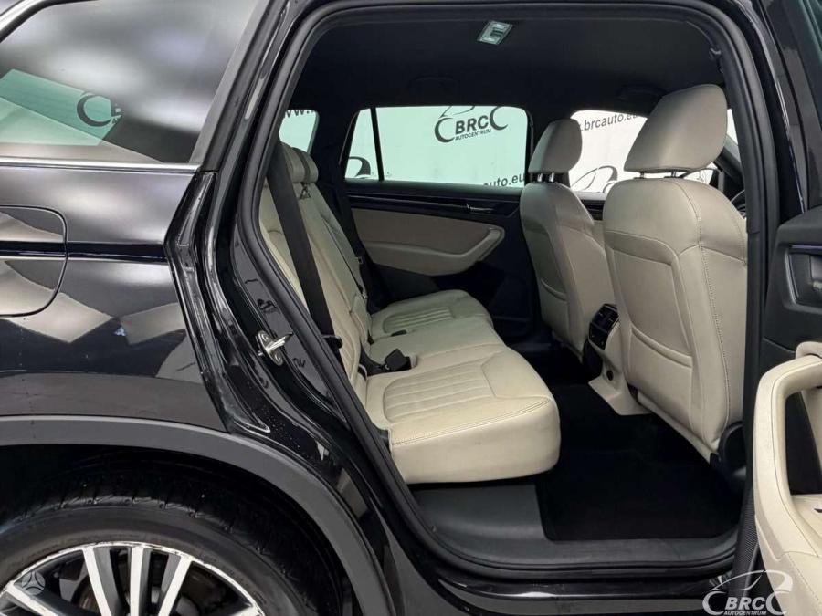 Melns Skoda Kodiaq 2023 Viļņa, ar dzinēja tilpumu 1.98 L un nobraukumu 86 tūkst. km par 32500 €, foto 12 vietnē AUTOMOTO.COM.LV