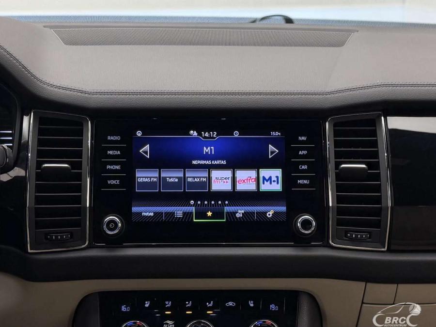 Melns Skoda Kodiaq 2023 Viļņa, ar dzinēja tilpumu 1.98 L un nobraukumu 86 tūkst. km par 32500 €, foto 19 vietnē AUTOMOTO.COM.LV