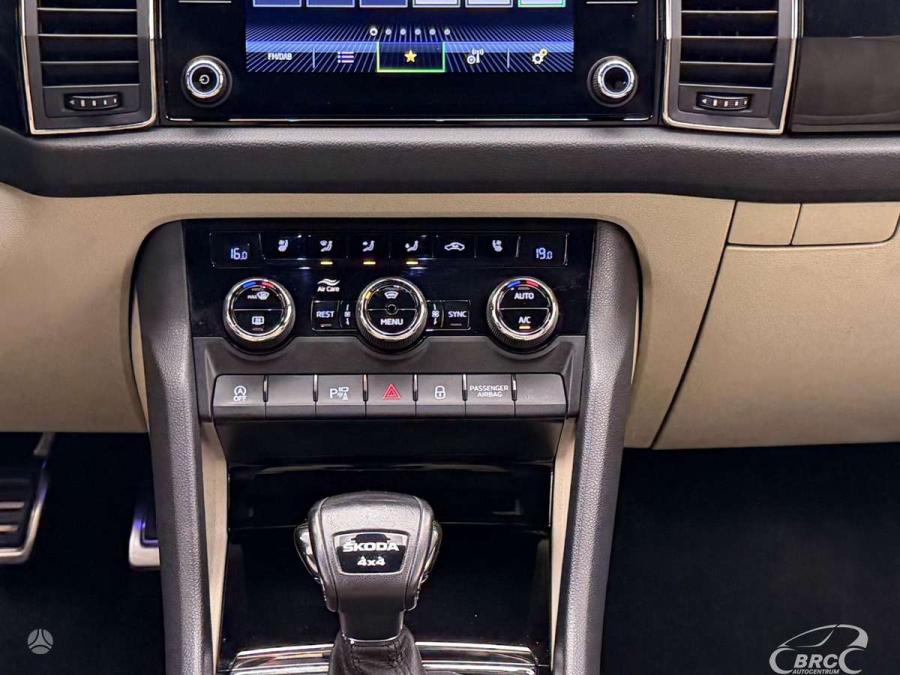 Melns Skoda Kodiaq 2023 Viļņa, ar dzinēja tilpumu 1.98 L un nobraukumu 86 tūkst. km par 32500 €, foto 20 vietnē AUTOMOTO.COM.LV