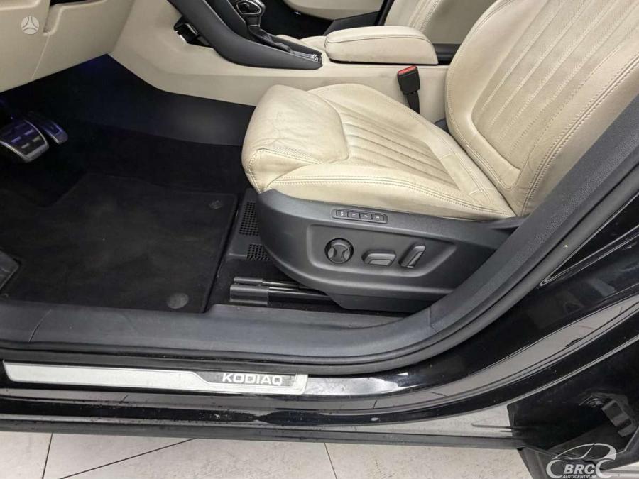 Melns Skoda Kodiaq 2023 Viļņa, ar dzinēja tilpumu 1.98 L un nobraukumu 86 tūkst. km par 32500 €, foto 25 vietnē AUTOMOTO.COM.LV