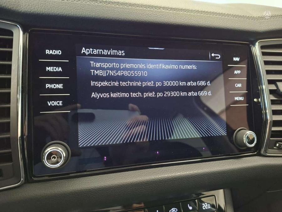 Черный Шкода Kodiaq 2023 в Каунас, объемом двигателя 1.97 л и пробегом 167 тыс. км за 24200 €, фото 24 на AUTOMOTO.COM.LV