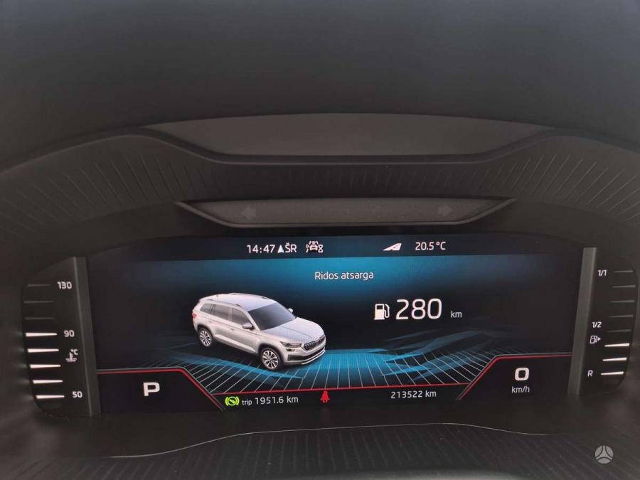Melns Skoda Kodiaq 2023 Šauļi, ar dzinēja tilpumu 1.97 L un nobraukumu 213 tūkst. km par 27700 €, foto 15 vietnē AUTOMOTO.COM.LV