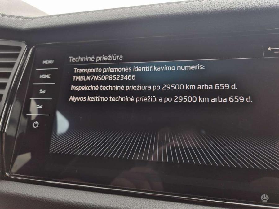 Melns Skoda Kodiaq 2023 Šauļi, ar dzinēja tilpumu 1.97 L un nobraukumu 213 tūkst. km par 27700 €, foto 25 vietnē AUTOMOTO.COM.LV