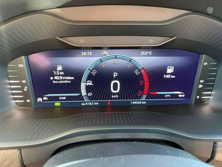 Черный Шкода Kodiaq 2023 в Вильнюс, объемом двигателя 1.50 л и пробегом 149 тыс. км за 24200 €, фото 19 на AUTOMOTO.COM.LV