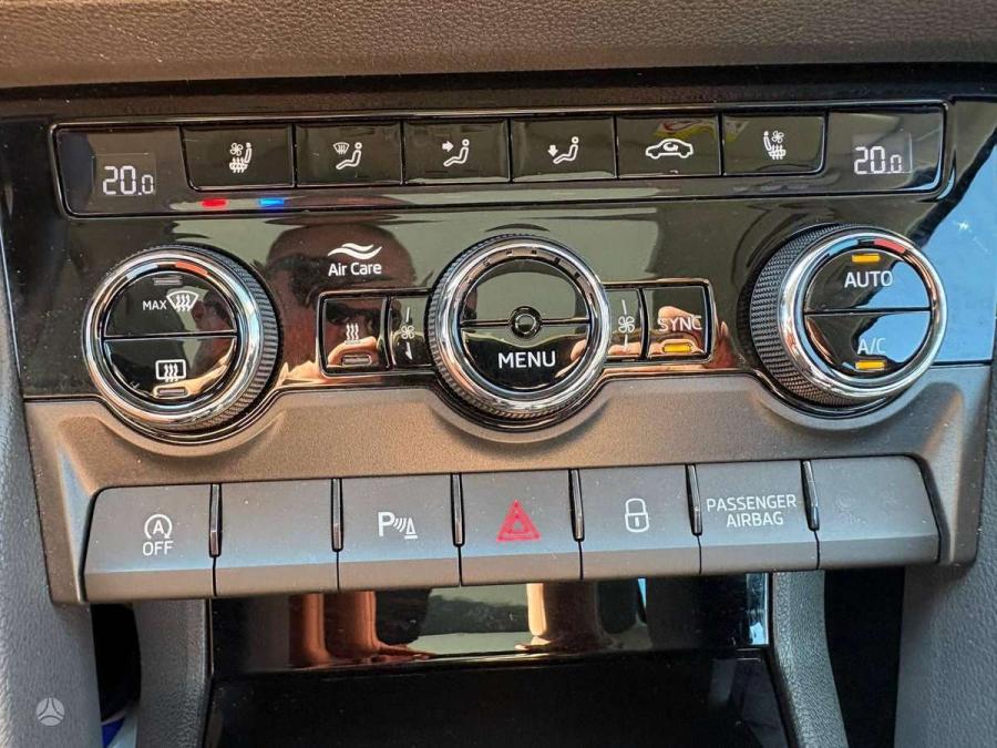Черный Шкода Kodiaq 2023 в Вильнюс, объемом двигателя 1.50 л и пробегом 149 тыс. км за 24200 €, фото 20 на AUTOMOTO.COM.LV
