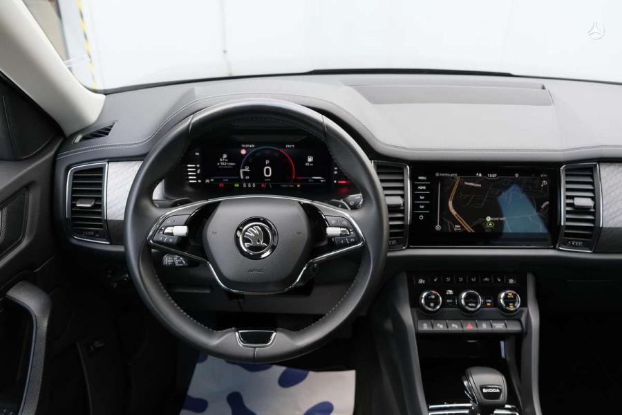 Черный Шкода Kodiaq 2023 в Вильнюс, объемом двигателя 1.97 л и пробегом 133 тыс. км за 24950 €, фото 6 на AUTOMOTO.COM.LV