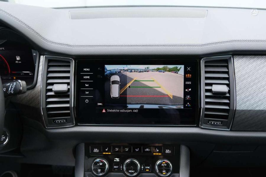 Черный Шкода Kodiaq 2023 в Вильнюс, объемом двигателя 1.97 л и пробегом 133 тыс. км за 24950 €, фото 13 на AUTOMOTO.COM.LV