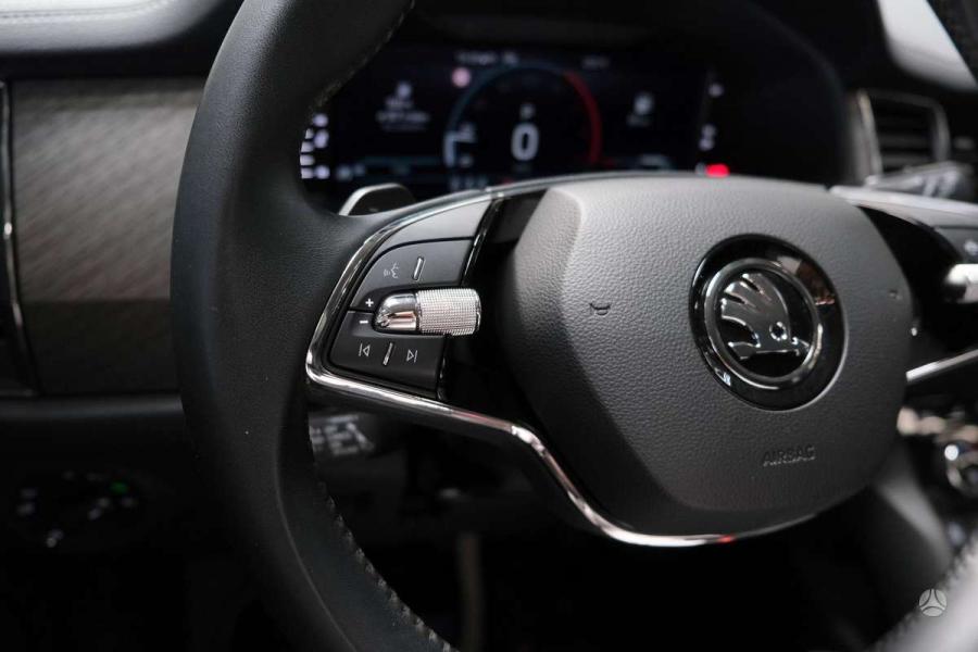 Черный Шкода Kodiaq 2023 в Вильнюс, объемом двигателя 1.97 л и пробегом 133 тыс. км за 24950 €, фото 19 на AUTOMOTO.COM.LV
