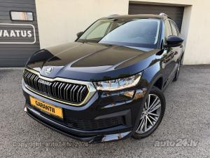 Black Skoda Kodiaq 2023 in Parnu, with an engine capacity of 2.00 L and mileage of 67 thousand km for 35990 €, photo  on AUTOMOTO.COM.LV