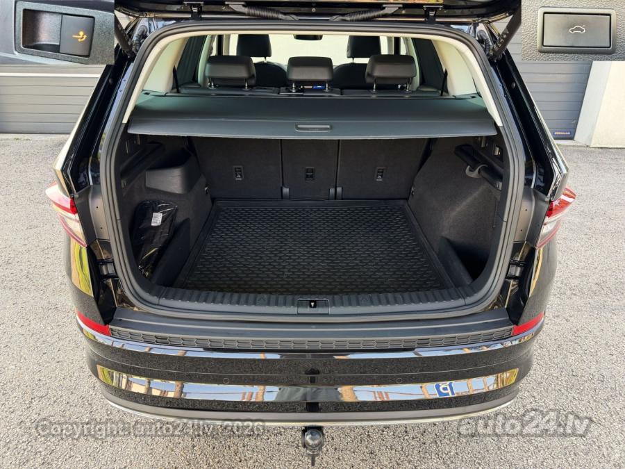 Черный Шкода Kodiaq 2023 в Пярну, объемом двигателя 2.00 л и пробегом 67 тыс. км за 35990 €, фото 17 на AUTOMOTO.COM.LV