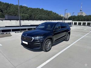 Black Skoda Kodiaq 2023 in Vilnius, with an engine capacity of 1.97 L and mileage of 144 thousand km for 29300 €, photo 4 on AUTOMOTO.COM.LV