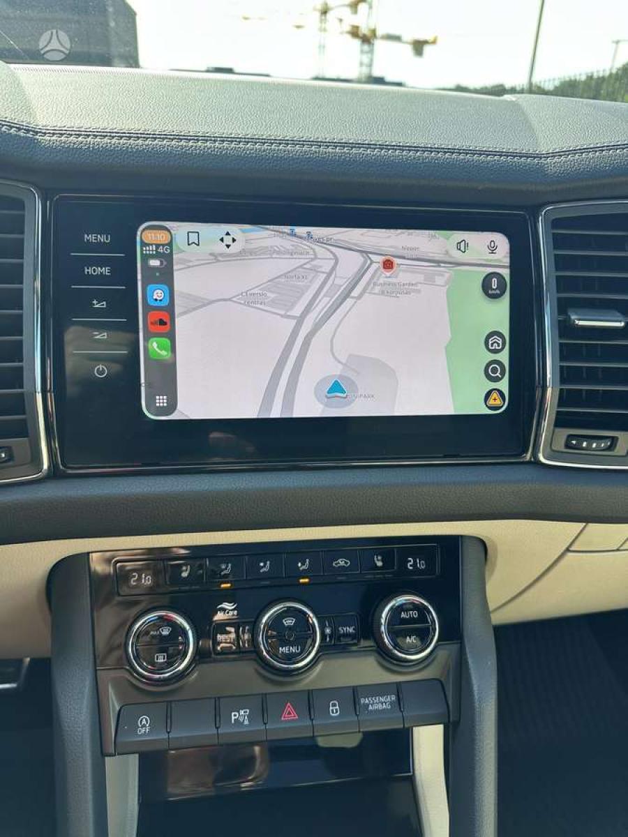 Black Skoda Kodiaq 2023 in Vilnius, with an engine capacity of 1.97 L and mileage of 144 thousand km for 29300 €, photo 25 on AUTOMOTO.COM.LV