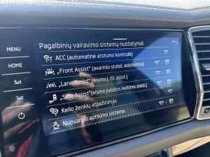 Black Skoda Kodiaq 2023 in Vilnius, with an engine capacity of 1.97 L and mileage of 144 thousand km for 29300 €, photo 33 on AUTOMOTO.COM.LV