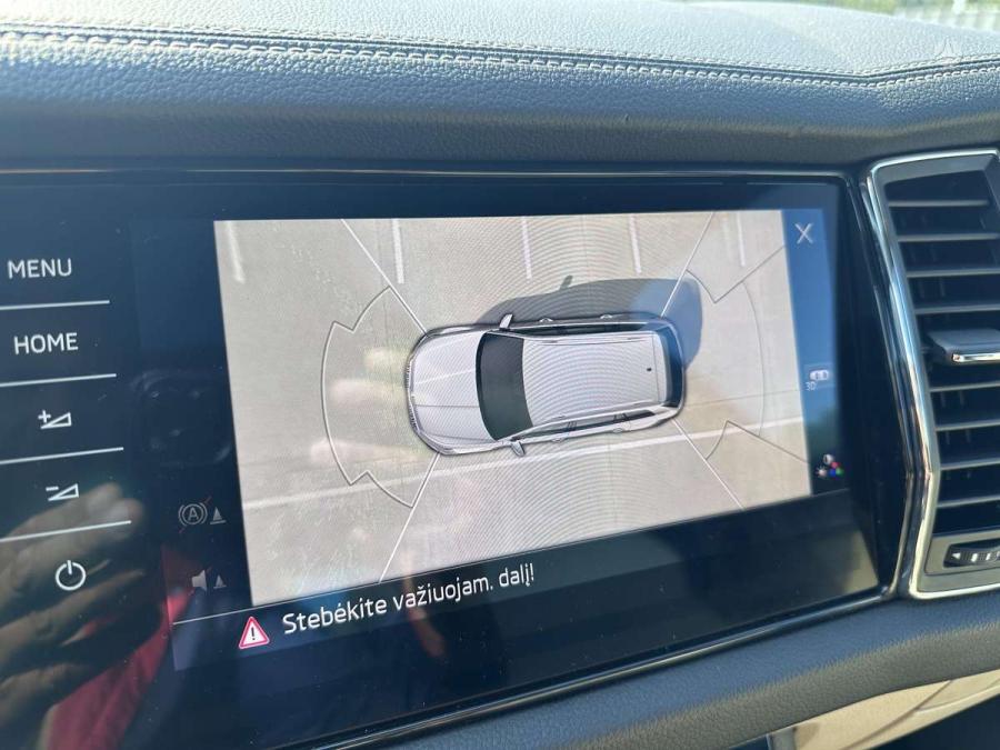 Black Skoda Kodiaq 2023 in Vilnius, with an engine capacity of 1.97 L and mileage of 144 thousand km for 29300 €, photo 38 on AUTOMOTO.COM.LV