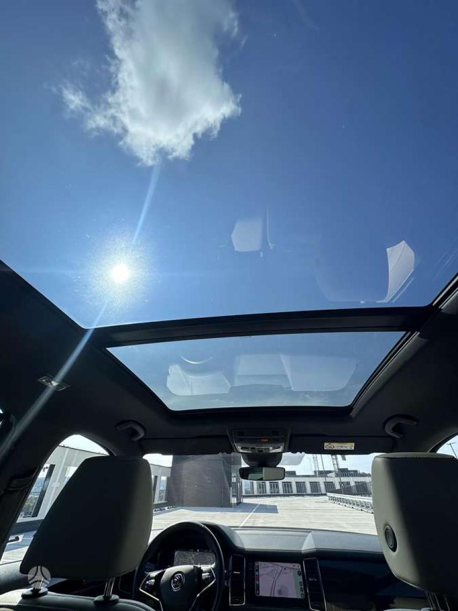 Black Skoda Kodiaq 2023 in Vilnius, with an engine capacity of 1.97 L and mileage of 144 thousand km for 29300 €, photo 40 on AUTOMOTO.COM.LV