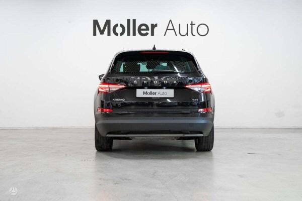 Black Skoda Kodiaq 2023 in Vilnius, with an engine capacity of 2.00 L and mileage of 118 thousand km for 28050 €, photo 7 on AUTOMOTO.COM.LV