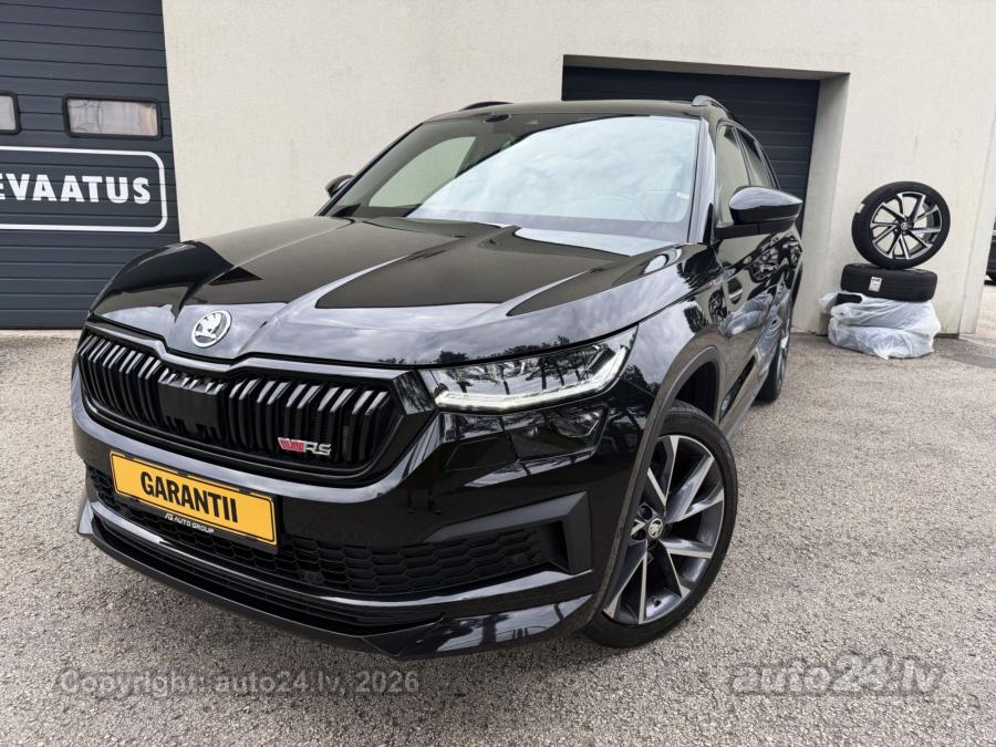Melns Skoda Kodiaq 2023 Pērnava, ar dzinēja tilpumu 2.00 L un nobraukumu 101 tūkst. km par 34990 €, foto 1 vietnē AUTOMOTO.COM.LV