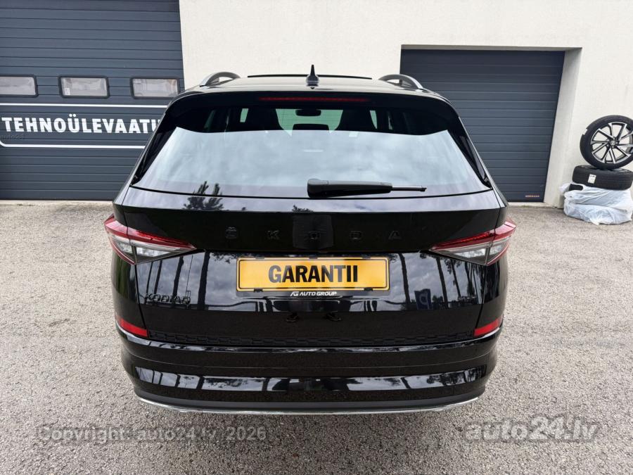 Melns Skoda Kodiaq 2023 Pērnava, ar dzinēja tilpumu 2.00 L un nobraukumu 101 tūkst. km par 34990 €, foto 5 vietnē AUTOMOTO.COM.LV