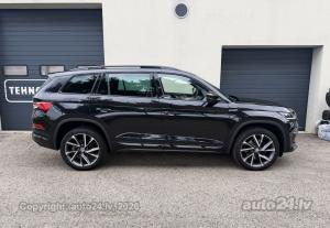 Melns Skoda Kodiaq 2023 Pērnava, ar dzinēja tilpumu 2.00 L un nobraukumu 101 tūkst. km par 34990 €, foto 7 vietnē AUTOMOTO.COM.LV