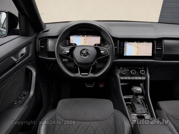 Melns Skoda Kodiaq 2023 Pērnava, ar dzinēja tilpumu 2.00 L un nobraukumu 101 tūkst. km par 34990 €, foto 9 vietnē AUTOMOTO.COM.LV