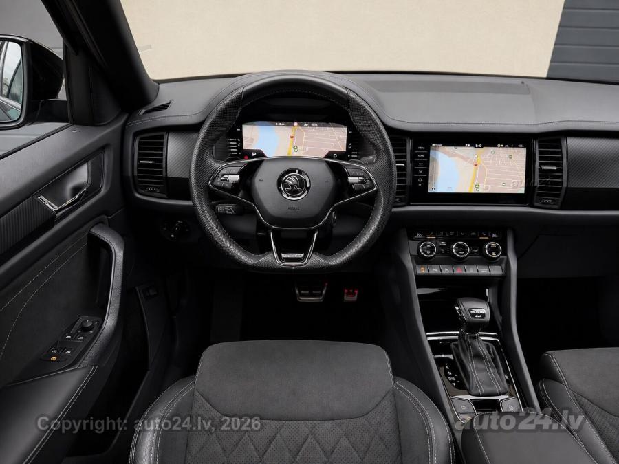 Melns Skoda Kodiaq 2023 Pērnava, ar dzinēja tilpumu 2.00 L un nobraukumu 101 tūkst. km par 34990 €, foto 9 vietnē AUTOMOTO.COM.LV