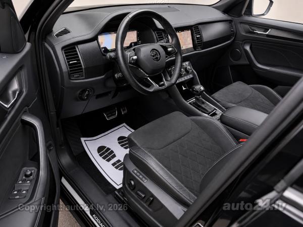 Melns Skoda Kodiaq 2023 Pērnava, ar dzinēja tilpumu 2.00 L un nobraukumu 101 tūkst. km par 34990 €, foto 10 vietnē AUTOMOTO.COM.LV