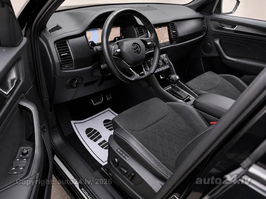 Melns Skoda Kodiaq 2023 Pērnava, ar dzinēja tilpumu 2.00 L un nobraukumu 101 tūkst. km par 34990 €, foto 10 vietnē AUTOMOTO.COM.LV
